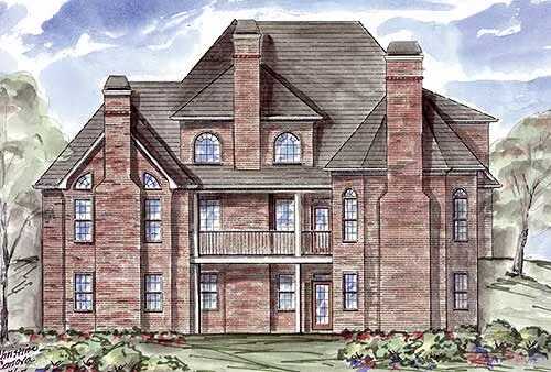 4-Bedroom Rustic Cottage Style Home with Main Floor Master (Floor Plans ...