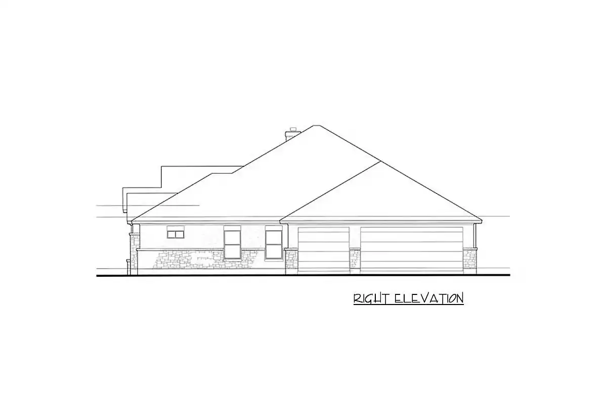 3-Bedroom Spacious Rear Covered Porch (Floor Plans) - TheCostGuys