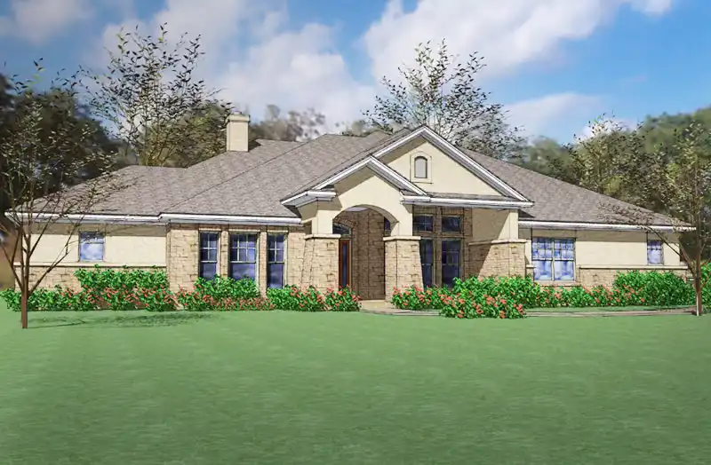 3-Bedroom Spacious Rear Covered Porch (Floor Plans) - TheCostGuys