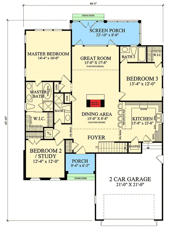 Informal Family Home (Floor Plans) - TheCostGuys