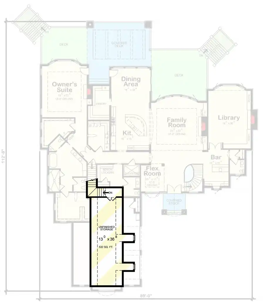 Spacious European Ranch with Main-level Owner's Suite and Walkout ...