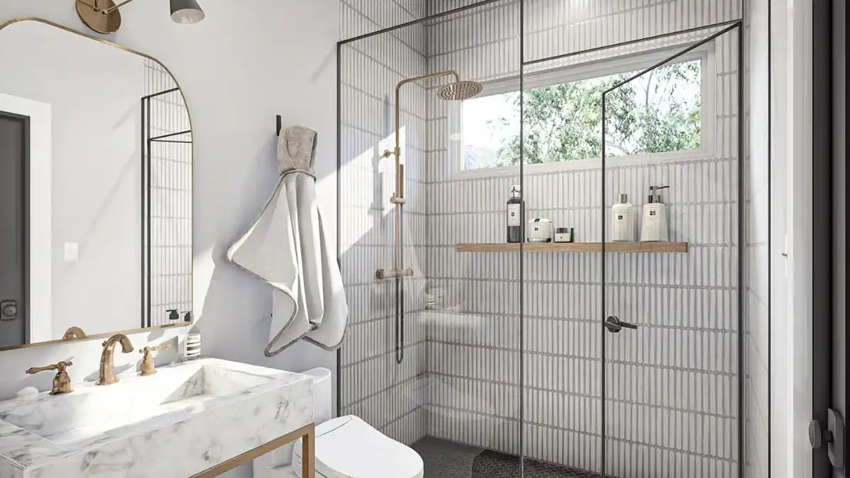 Cottage Style Pool House (Floor Plans) - TheCostGuys