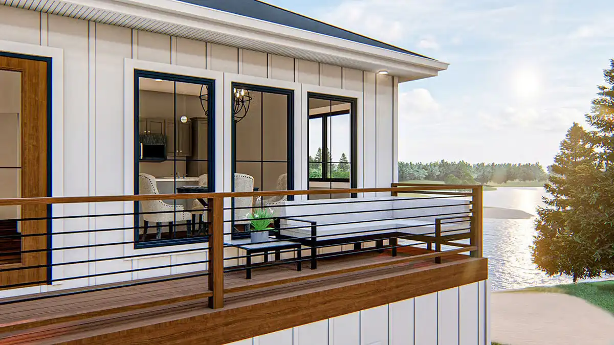 2-Bedroom New American Carriage House with Pull-through RV Garage ...