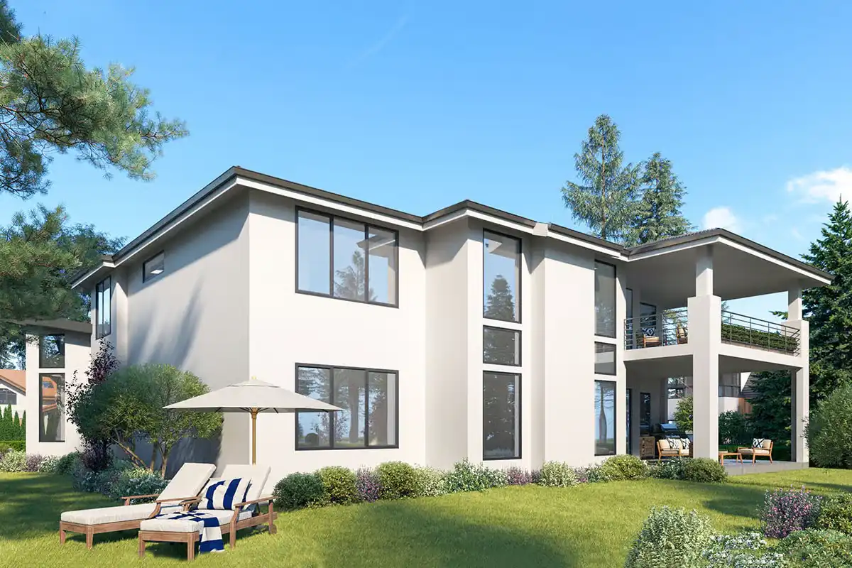 6-Bedroom Spacious Contemporary Home with Home Office and Recording ...