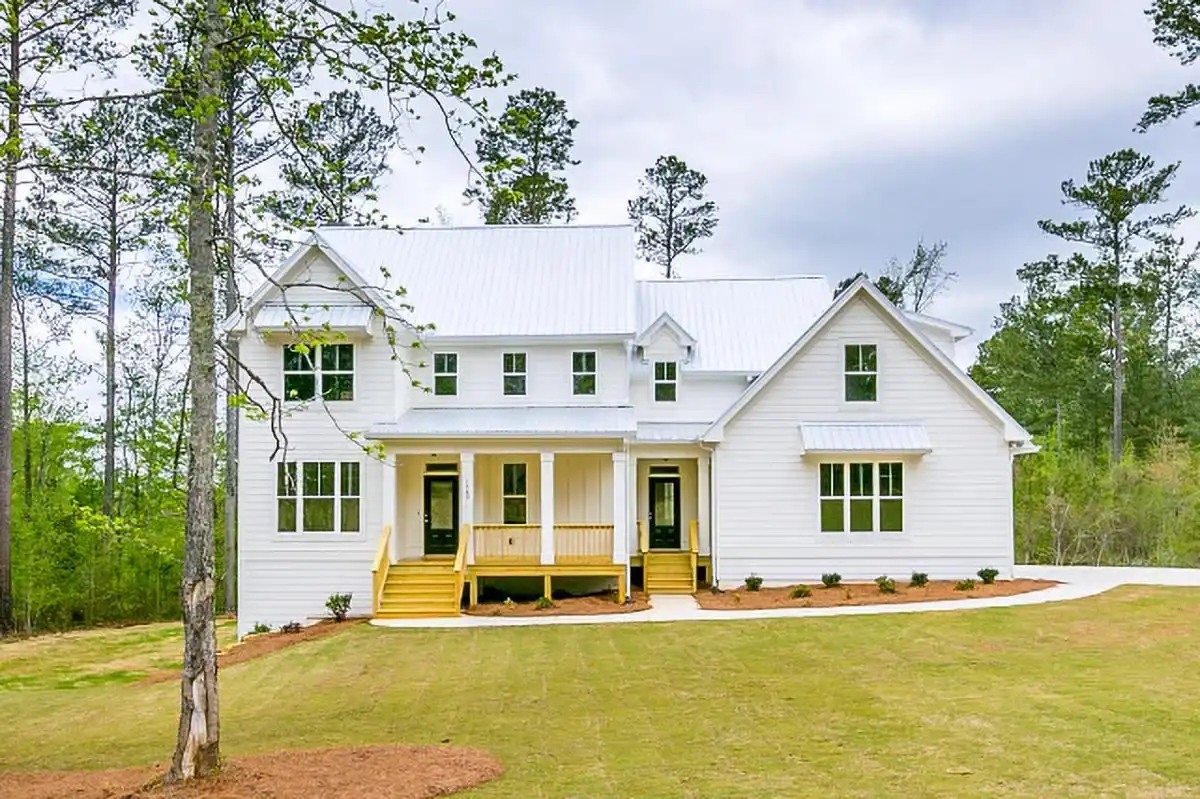 4-Bedroom Stunning Modern Farmhouse with Bonus Room (Floor Plans ...